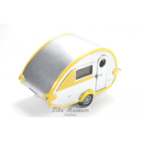 Siku 1629 Volkswagen New Beetle with T@B caravan
