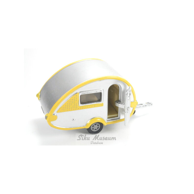 Siku 1629 Volkswagen New Beetle with T@B caravan