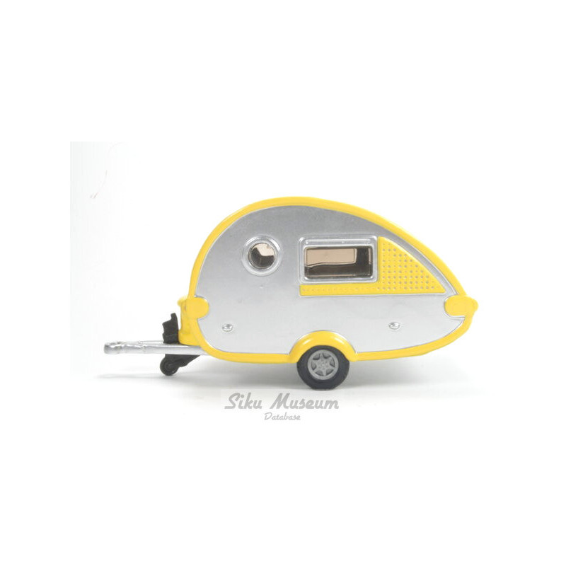Siku 1629 Volkswagen New Beetle with T@B caravan