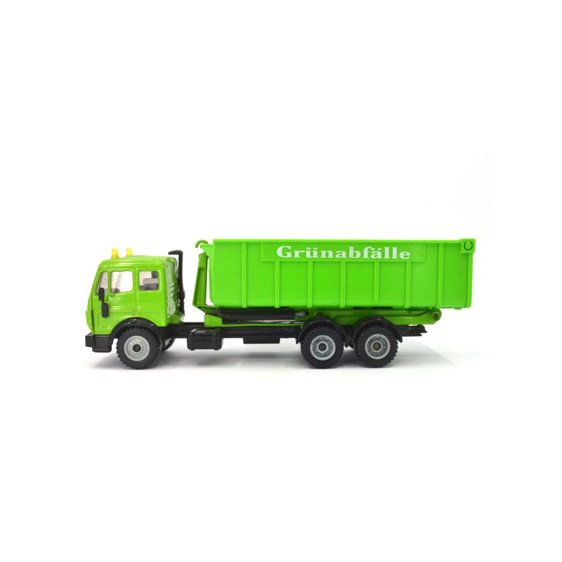 Mercedes SK Abrollkipper mit Hochmulde Grünabfälle